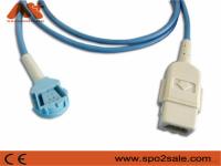 China Datex Ohmeda Compatible SpO2 Adapter Cable OXY-MC3 - 2.4M Medical TPU Cable with Trusat 9Pin Connector for sale