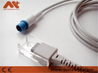 China Draeger Compatible SpO2 Adapter Cable 1M 3368433 with 7Pin DB9 Connector and 2.4M Medical TPU Cable for sale