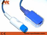 China Hellige Compatible SpO2 Adapter Cable 2.4M with Hellige 7Pin and DB9 Connectors - 30344358 for sale