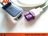 China Spacelabs Compatible SpO2 Adapter Cable - 700-0792-00 with 2.4M Length and 10Pin DB9 Connector for sale