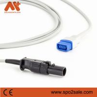 China Datex Ohmeda Compatible SpO2 Adapter Cable TS-H3 2.4m TPU for GE Trusignal for sale