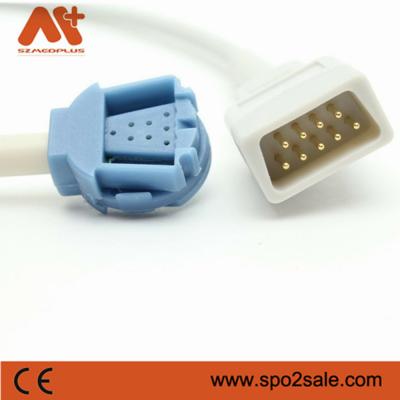 China Datex Ohmeda Compatible SpO2 Adapter Cable OXY-SLA 2.4m DB9 for S5 Monitor for sale