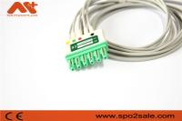 China Draeger Compatible 5-Lead ECG Patient Cable with Clip Connectors - 2.6mm TPU Cable, 900mm Length for sale