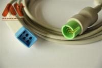 China Spacelabs Compatible 3-Lead ECG Trunk Cable - 17-Pin Connector, 2500mm Length, Medical TPU for sale