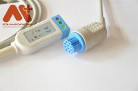 China Datex Ohmeda Compatible ECG Cable 10 Pin 3 Lead 545300 for AS/3 CS/3 Cardiocap I for sale