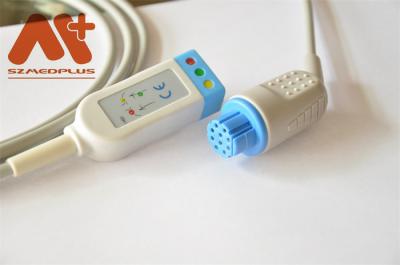 China Datex Ohmeda Compatible ECG Cable 10 Pin 3 Lead 545300 for AS/3 CS/3 Cardiocap I for sale