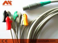 China Petas 165R 260R 300 K-250 KMA160R Compatible Direct-Connect ECG Cable 4 Lead 250cm TPU for sale