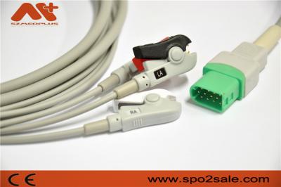 China Mindray > Datascope Passport V, V12, V21 3 Lead Compatible Direct-Connect ECG Cable for sale