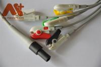 China Welch Allyn Propaq LT 5 Lead Clip Compatible Direct-Connect ECG Cable 9Pin 250cm for sale