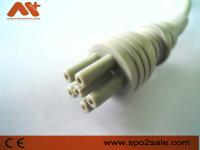 China Omron Colin BP-88S BP-S510 M9500 Press Mate Advantage 3-Lead ECG Cable - 3400mm Length, 6-Pin Connector for sale
