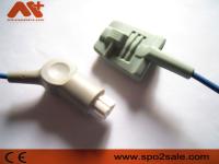 China Datex Ohmeda Compatible Adult Soft Tip SpO2 Sensor - 10ft Cable, 660/905nm Wavelength, TCPS-2014-0322 for sale