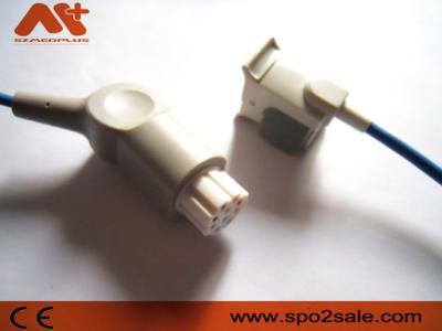 China Datex Ohmeda Compatible Pediatric Finger Clip SpO2 Sensor - NHDX3710 with 10ft Cable and 4.0mm TPU Construction for sale