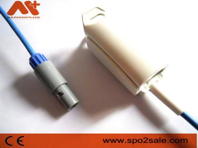 China Biolight Compatible Adult Finger Clip SpO2 Sensor - 15-100-0010 with 10ft Cable and 4.0mm TPU Medical Grade for sale