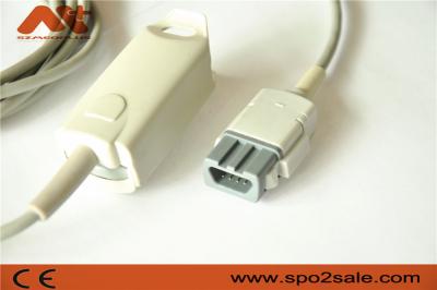 China Datex Ohmeda Compatible Adult Finger Clip Direct-Connect SpO2 Sensor 10ft Cable for sale