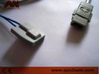 China Datex Ohmeda Compatible Pediatric Soft Tip SpO2 Sensor 10ft TS-SP3-MC for sale