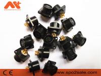 China AAMI Compatible 6-Pin ECG Socket Connector with 3000-5000 Plug Cycles and ISO13485/CE Certification for sale