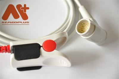 China Corpuls 3 25-Pin Adult Finger Clip SpO2 Sensor with 10ft Cable and 660/905nm Wavelength for sale