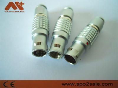 China Brass Gold Plated Medical Cable Connector 1B 2pin to 14pin ISO13485 CE for sale