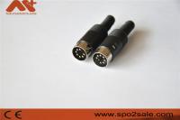 China Compatible DIN Connector for Schiller Datascope Patient Monitor with 3000-5000 Plug Cycles and 15g Weight for sale