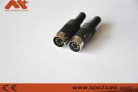 China Compatible DIN Connector for Schiller Datascope Patient Monitor with 3000-5000 Plug Cycles and 15g Weight for sale