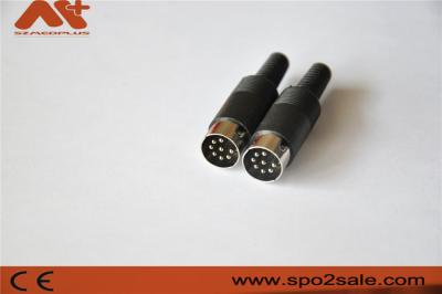 China Compatible DIN Connector for Schiller Datascope Patient Monitor with 3000-5000 Plug Cycles and 15g Weight for sale