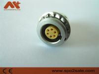 China EGG.1B.305 Medical Device Connector - 5-Pin Metal Socket with 3000-5000 Cycle Durability for Patient Monitors for sale