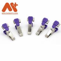 China Reusable ECG Alligator Clip Adapters 9101-20-58104 - 10-Piece Set with ISO13485 & CE Certification for sale