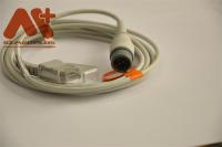 China GE Nihon Kohden Non-Connector BD IBP Cable 100g Grey Blue ISO13485 CE Certified for sale