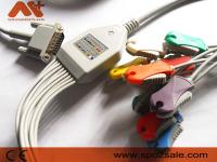 China Dr. Lee 10 Lead EKG Cable for ECG-120A 310A 310B DB15 Medical TPU for sale