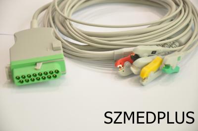China Fukuda DSL-8001 DSL-8001R Dynascope DS-8100 DS-8200 DS-8500 ECG Patient Cable 3-Lead for sale