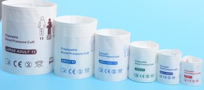 China Compatible Welch Allyn Disposable Adult NIBP Cuff 25-34cm Single Tube Latex Free for sale
