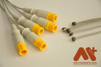 China Mindray Datascope Adult Skin Temperature Probe 3M Cable 2-Pin Connector for Patient Monitors for sale