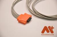 China Cardioline Walk 400H 5 Lead Holter Cable ECG Patient Cable 2.5m for sale