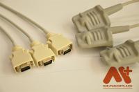 China szmedplus 2652 Reusable Adult Soft Tip SpO2 Sensor 14 Pin 10ft Cable ISO CE for sale
