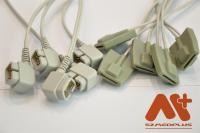China Criticare Compatible Pediatric Soft Tip Direct-Connect SpO2 Sensor 10ft 6Pin 975PD-10 for sale