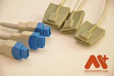China Trusignal TS-SP-D SPO2 Sensor Rubber Pediatric 1 Meter for Datex Ohmeda Patient Monitor for sale