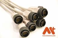 China Kenz PC-104 EKG Cable 16 Pin Medical TPU 10-Lead 220cm for Cardioline Delta Kenz 103 106 107 Series for sale