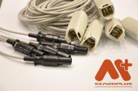 China Spacelabs Reusable Adult Finger Clip SpO2 Sensor 10ft Cable 015-0130-01 for sale