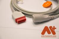 China GE Marquette to Edwards IBP Transducer Cable 2021197-001 | 11-Pin Connector | 3.5M Length for sale