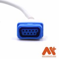 China GE Trusignal Compatible SpO2 Adapter Cable TS-G3 - 2.4m Medical Grade with 11-Pin Connector for sale