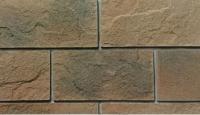China Cement Material Artificial Culture Stone Rustic Brown Color With Elegant Surface for sale