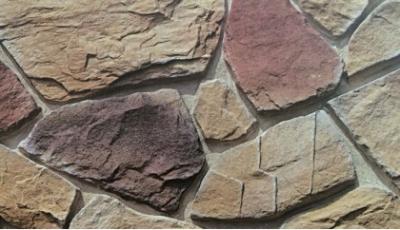 China Waterproof Artificial Stacked Stone Multicolor Cement Decorative Wall for sale