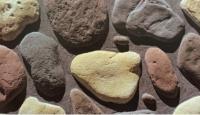 China Cobble Design Artificial Culture Stone / Artificial Stone Exterior Walls for sale