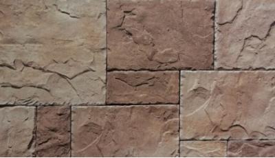 China Villa Artificial Culture Stone Cement Castle Stone Faux Rock For Faux Slate Veneer for sale