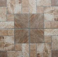 China 300x300mm Ink-jet printing Glazed Rustic Manufactured Ceramic Tiles Multicolor Tile for sale