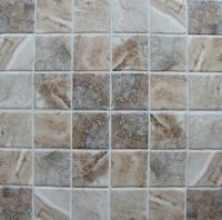 China Ceramic Bathroom Floor Tiles / Rustic Ceramic Tile Low Water Absorption for sale