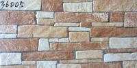 China Ancient Rustic Kitchen Ceramic Wall Tiles 300 X 600mm Size Fire Brick for sale