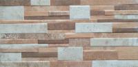 China Rustic Ceramic Tile / Ceramic Bathroom Wall Tiles Stone - Like Wall Decoration for sale
