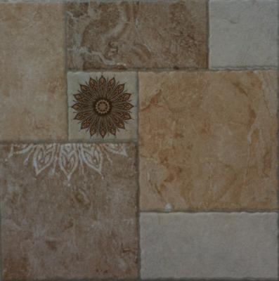 China Wear-Resistant Stone-Like Glazed 400x400mm Ceramic Non-Slip Tiles Multicolor Rustic Tile In Stock for sale