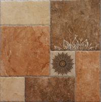 China Wear-Resistant Stone-Like Glazed 400x400mm Ceramic Non-Slip Tiles Multicolor Rustic Tile In Stock for sale